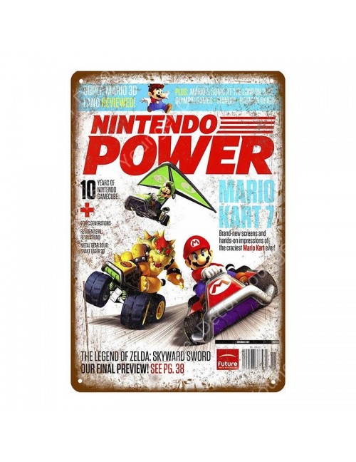 Klasyczna gra wideo plakat Nintendo Cartoon Super Mario naklejka ...