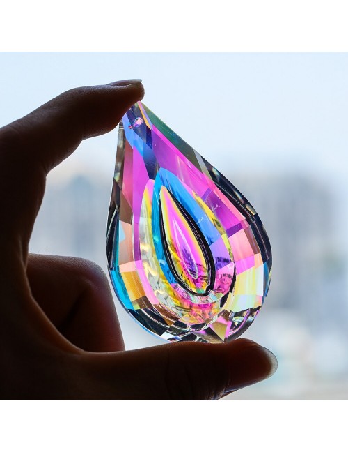 Wiszące kryształy pryzmat Suncatcher do dekoracji okien Sun Catcher ...